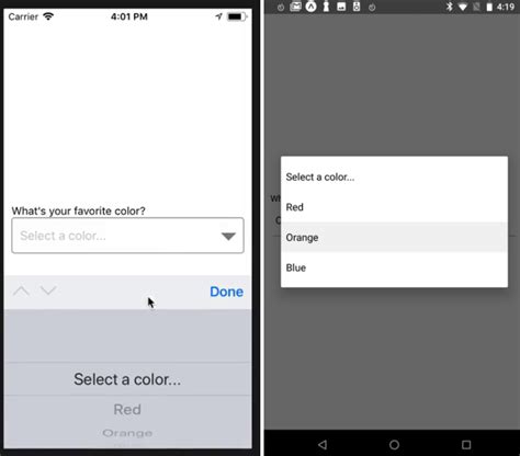 react native picker select component reactscript