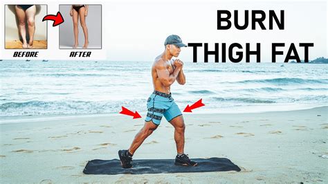 15 Min Burn Thigh Fat Build Slim Thighs YouTube