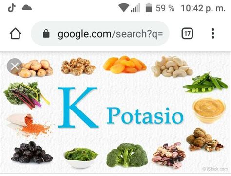 Para Que Nos Sirve El Ion K Y En Que Alimento Lo Encontramos Brainly Lat