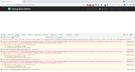cors can t access spring boot admin behind zuul gateway stack overflow