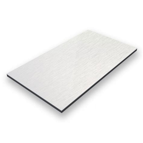 Aluverbundplatte Silber Gebürstet 001 3mm 0 21mm 1500x3050mm 199 90