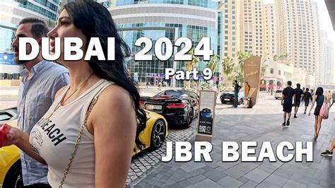 Dubai 4K Amazing JBR Dubai Marina Walking Tour Walk With Me YouTube