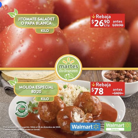 Ofertas Martes De Frescura Walmart 26 De Diciembre 2023