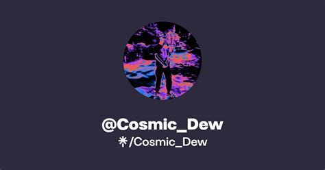 Cosmic Dew Instagram Linktree