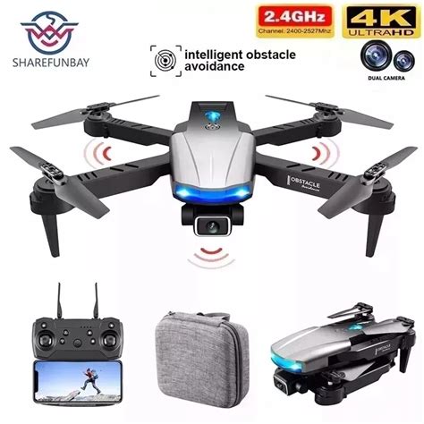 New S Pro Rc Mini Drone K Profesional Hd Dual Camera Fpv Drones With