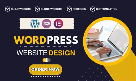 Build Redesign Design Clone Customize Or Revamp Wordpress Website