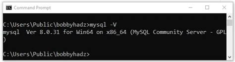 Mysql Is Not Recognized As An Internal Or External Command Bobbyhadz