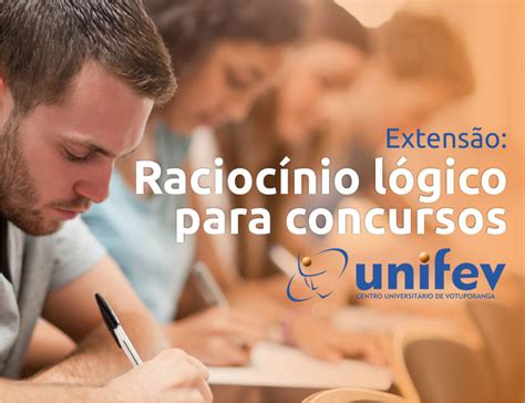 UNIFEV promove curso sobre raciocínio lógico para concursos UNIFEV