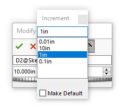 Using The SOLIDWORKS Spin Box Tips Tricks And How Tos