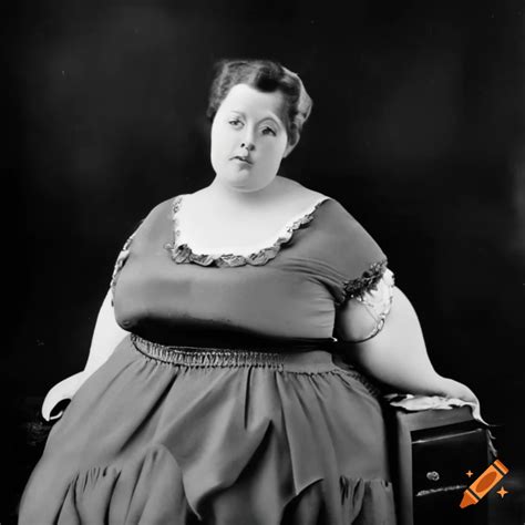 Fat German Lady From The 1930s On Craiyon