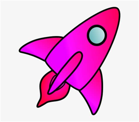 Rocket Clipart Cartoon Rocket Ship Purple PNG Image Transparent PNG