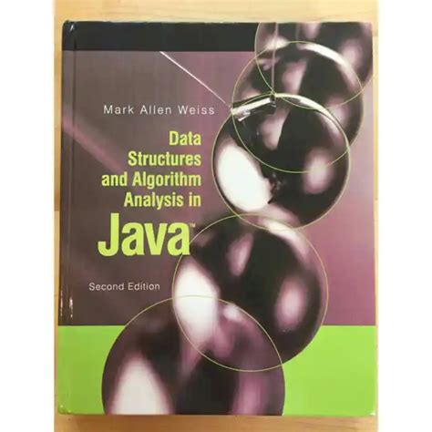 data structures and algorithm analysis in java 2nd edition hardcover 15 00 picclick
