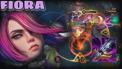 Fiora Vs Akali Top Lane Wildrift Youtube