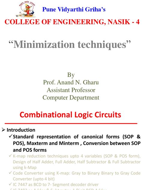 minimization techniques in deld pdf mathematical logic boolean algebra