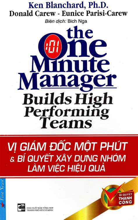Vị Giám Đốc Một Phút Bí Quyết Xây Dựng Nhóm Và Làm Việc Hiệu Quả PDF EPUB