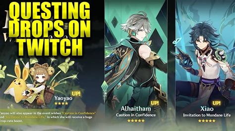 The Dirge Of Bilqis New World Quest Genshin Impact Twitch Drops On