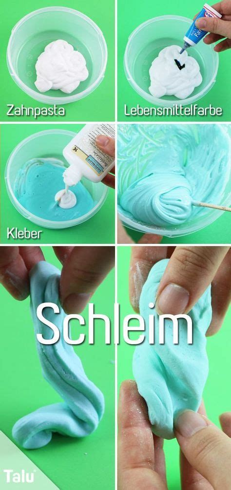 Schleim Selber Machen DIY Anleitung Rezept Mit Und Ohne Kleber