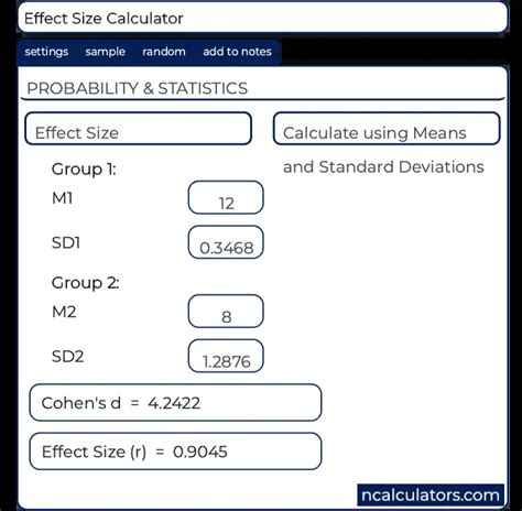 Standard Deviation Probability Calculator
