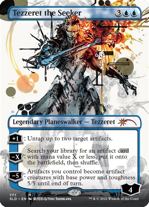 Mtg A Sideboard To Surpass Metal Gear Yoji Shinkawa Secret Lair Set