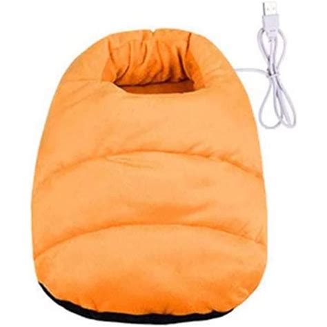 Chauffe Pieds Électrique TRAHOO Coussin Chauffant Lavable En