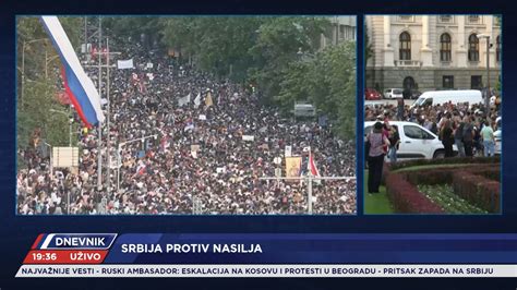 Pogledajte Kako Je Izgledao Peti Protest Srbija Protiv Nasilja Kroz