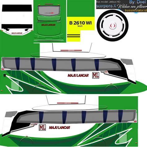 50 Livery BUSSID HD SHD Jernih Terbaru 2023 Dunia Games