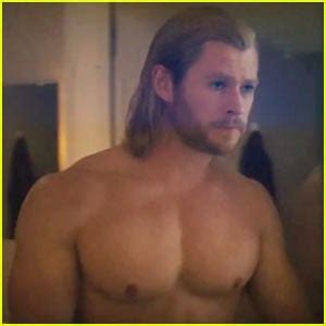 Chris Hemsworth Shirtless Thor Chris Hemsworth Shirtless Just