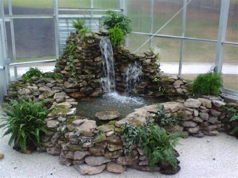 Indoor Waterfall Garden Watergardens And Ponds Aquatic Interiors