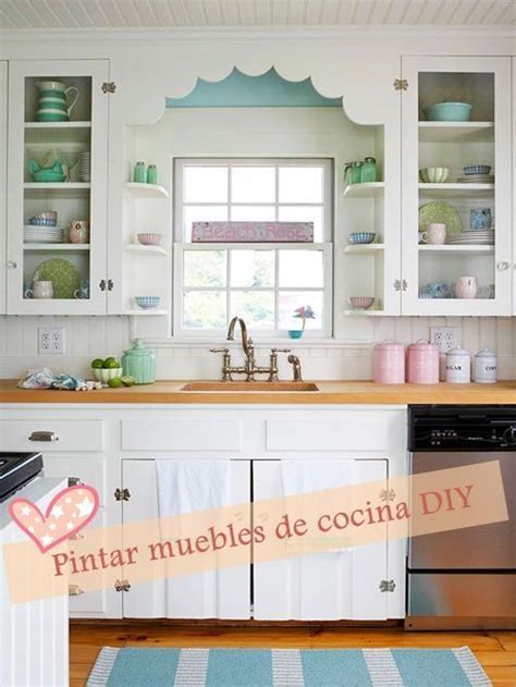 Cómo pintar muebles de cocina cocinas con encanto