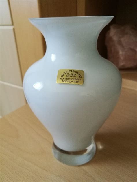 Lucka Glas Vase in 99625 Kölleda für 10 00 zum Verkauf Shpock DE