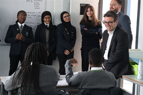Co Op Academies Trust Mayor Of Greater Manchester Andy Burnham