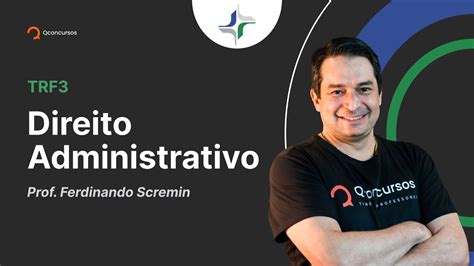 Concurso Trf Aula De Direito Administrativo Youtube
