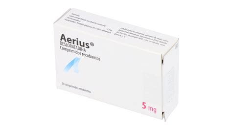 NIBITHA AERIUS DESLORATADINA 5MG X 30 COMPRIMIDOS RECUBIERTOS