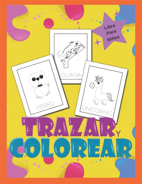 Buy Trazar Y Colorear Libro Para Ni Os Ilustraciones Para Ni Os Para