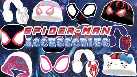 New SPIDERMAN SPIDERVERSE ACCESSORY CODES For Bloxburg And Berry Avenue