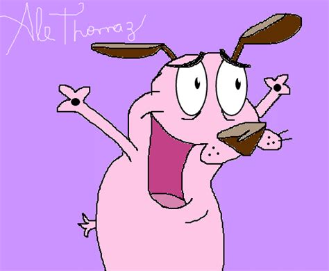 Coragem o cão covarde Desenho de alethomaz Gartic