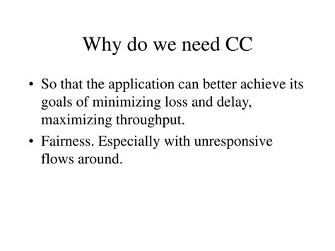 ppt promoting the use of end to end congestion control powerpoint presentation id 5541653