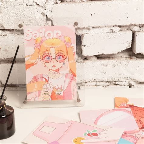 Gensteuo Kawaii Photo Wall Collage Kit Set X Inch Anime Posters