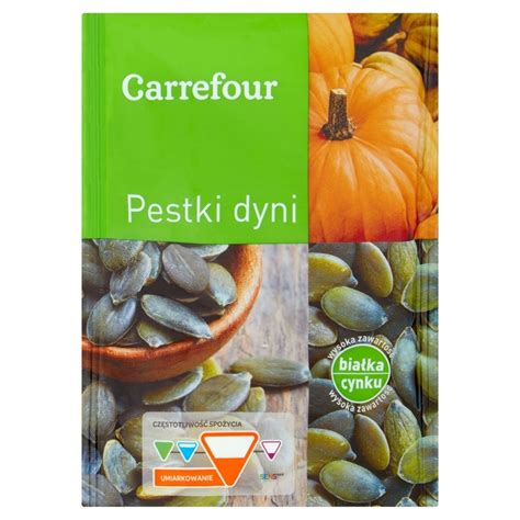 Carrefour Pestki dyni 100 g Zakupy online z dostawą do domu