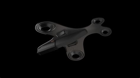 D Model Bladeless Military Drone Vr Ar Low Poly Cgtrader