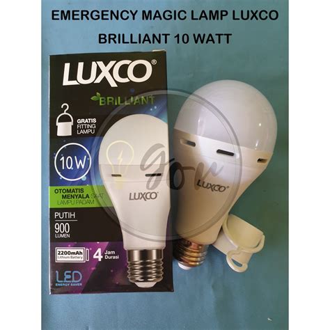 Jual Magic Lamp Lampu Ajaib Darurat Emergency Luxco LED 10 Watt