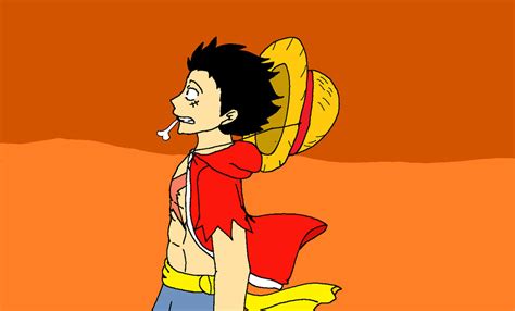 Op Luffy In The Wind By Xfangheartx On Deviantart