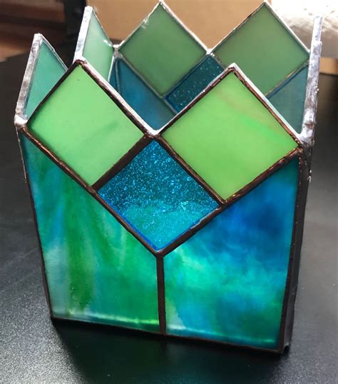 Stained Glass Candle Holder Patterns Stained Glass Patterns Free