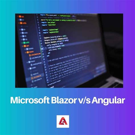 microsoft blazor vs angular diferencia y comparación