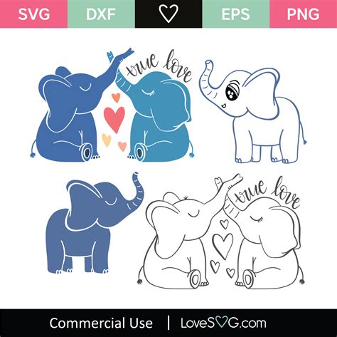 Free Svg Files For Vinyl Baby Elephant