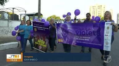 Jornal Tapajós 1ª Edição Caminhada da campanha Junho Violeta chamou a