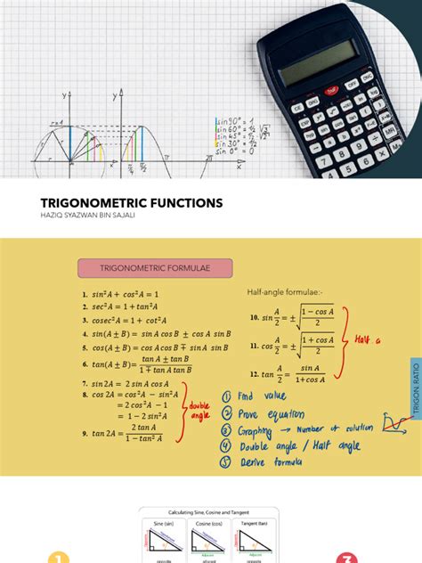 trigonometric functions pdf trigonometric functions function mathematics