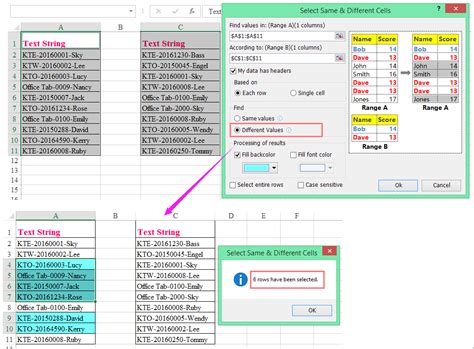 How To Compare Alphanumeric Values In Two Columns In Excel