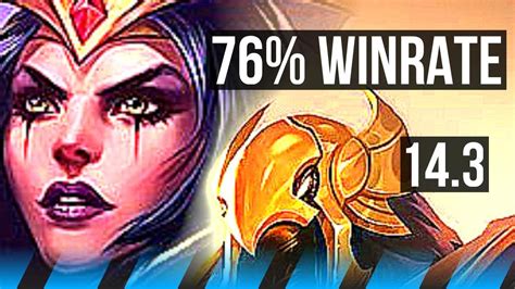 LEBLANC Vs AZIR MID 76 Winrate 9 1 4 Legendary KR Master 14