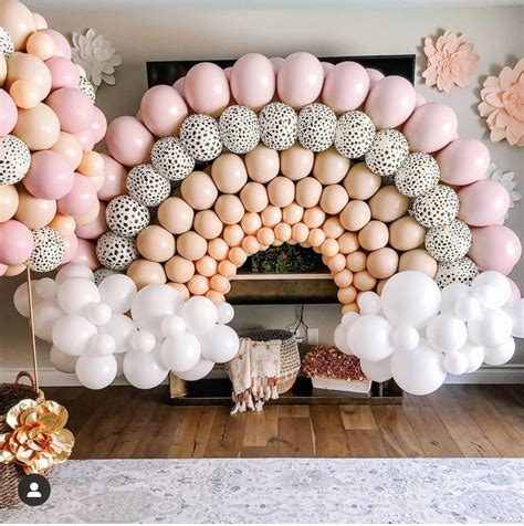 Pin On Decorations Rainbow Balloons Rainbow Baby Shower Birthday